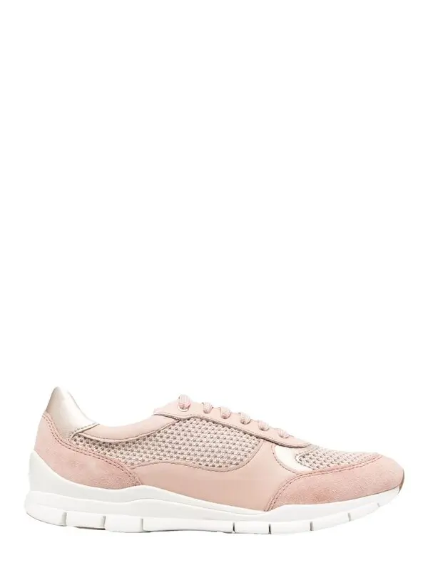 Geox Mesh Panelling Sneakers - Pink