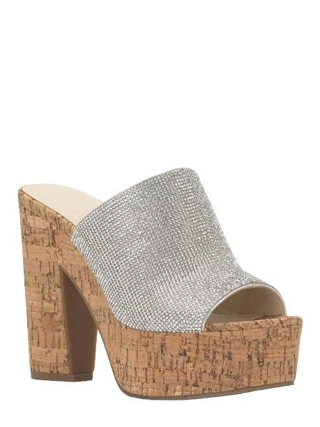 Jessica Simpson Shelbie Platform Sandal - Silver