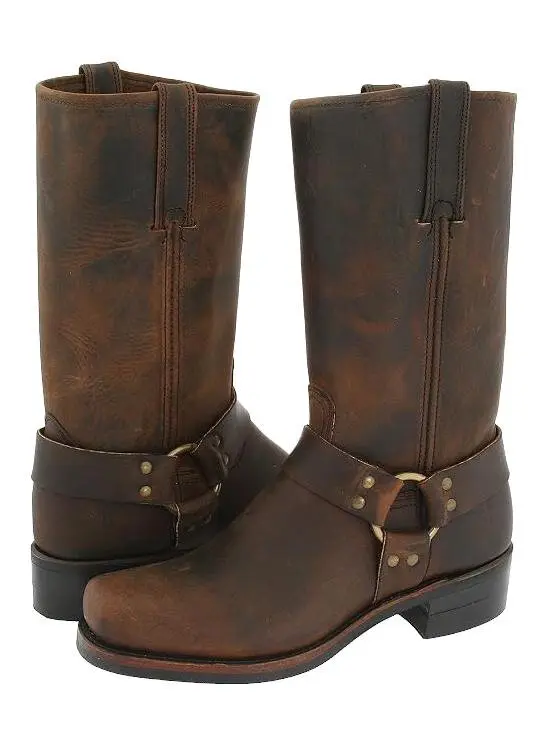 THE FRYE COMPANY Harness 12r Pull-on Boots - Brown