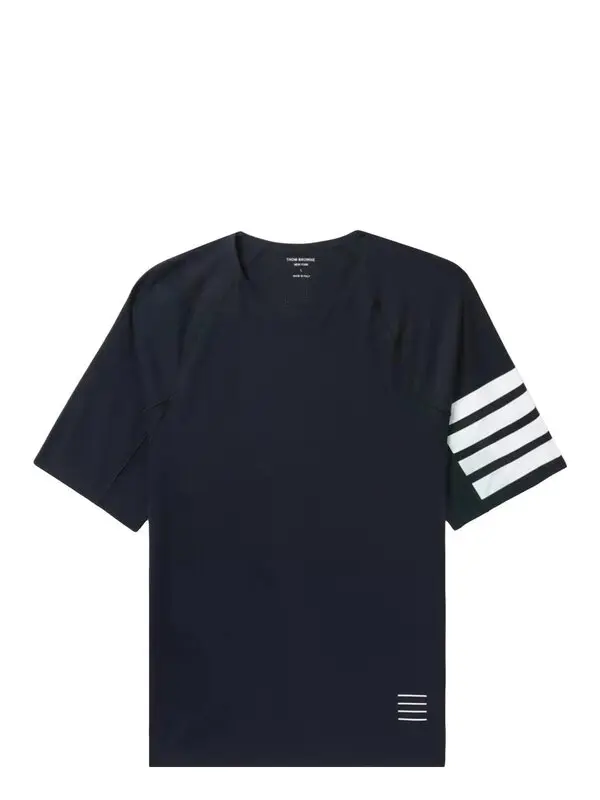 Thom Browne 4-bar Stripe T-shirt - Blue