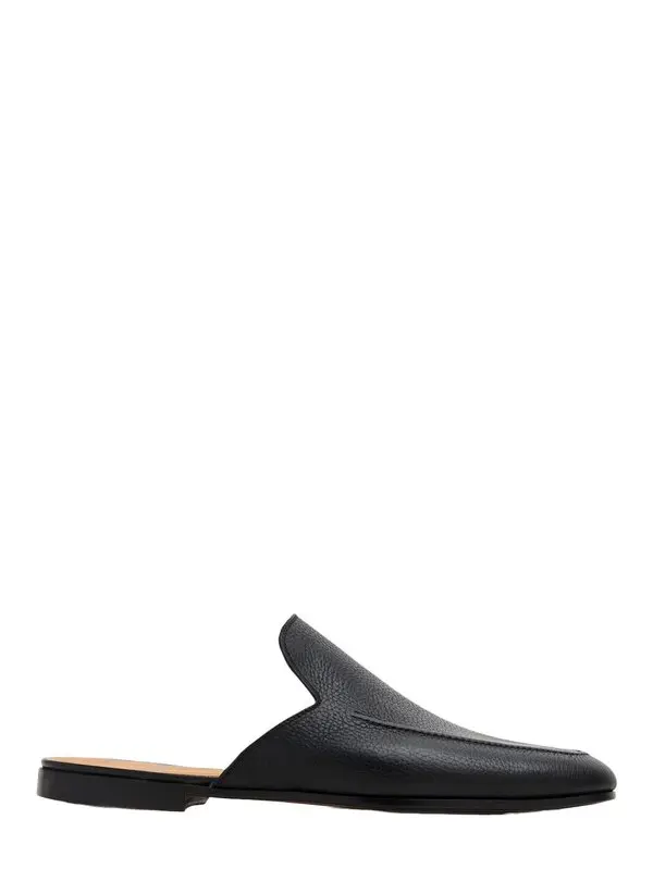 Magnanni Boltisburg Leather Loafers - Black