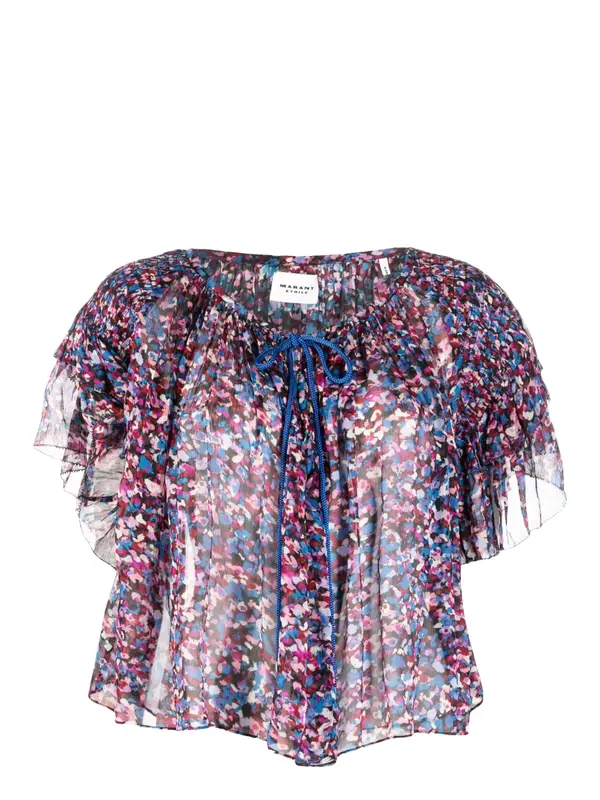 MARANT ETOILE Fapani Blouse - Pink