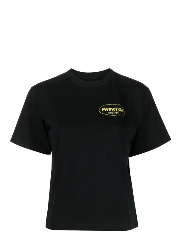 Heron Preston Racing Logo-print T-shirt - Black