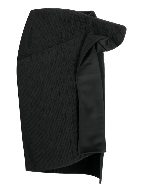 Maticevski Twist-detail Skirt - Black