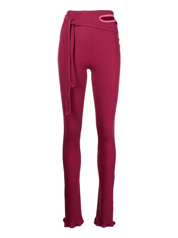 Ottolinger Otto Lounge Cut-out Trousers - Red