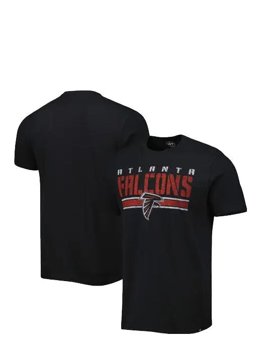 '47 Atlanta Falcons Team Stripe T-shirt - Black