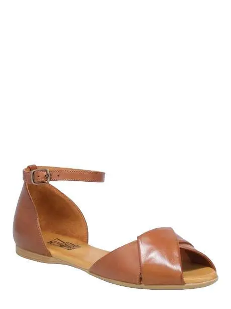 Miz Mooz Kendria Ankle Strap Sandal - Brandy