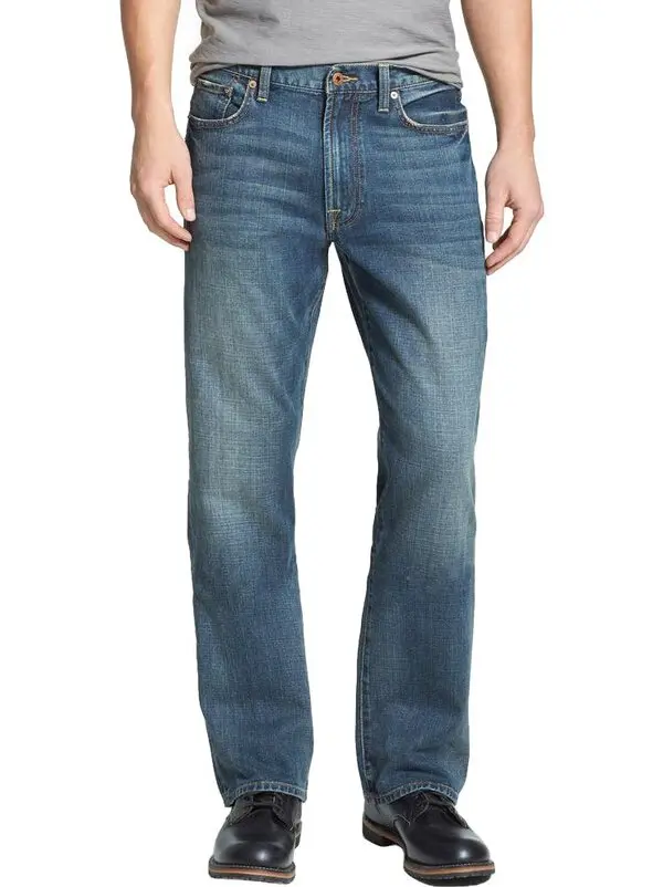 Lucky Brand 181 Relaxed Straight Leg Jeans - Ol Wilder