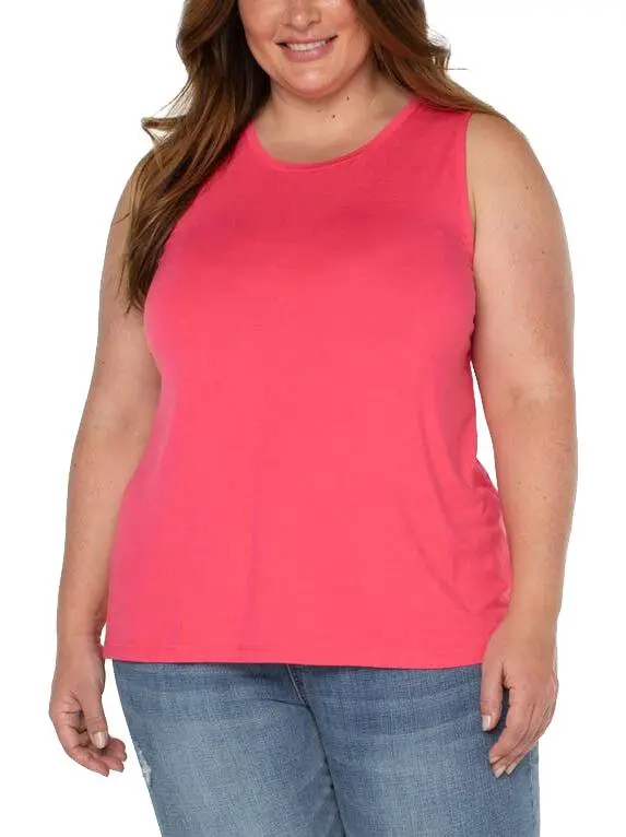 LIVERPOOL Scoop Neck Jersey Tank - Watermelon