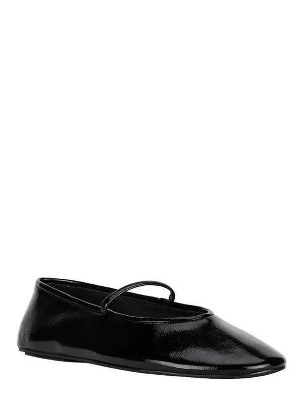Jeffrey Campbell Dancerina Ballet Flats - Black Patent