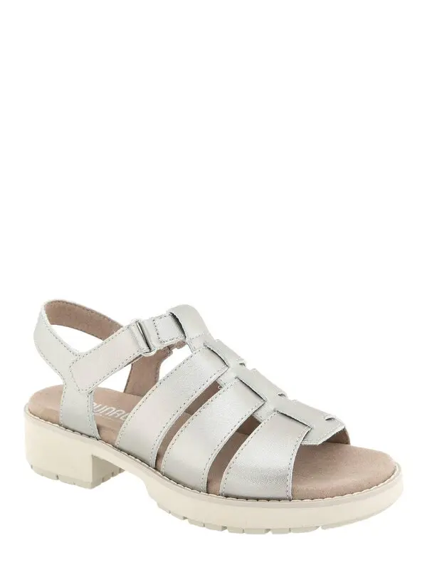 Munro Marley Fisherman Sandal - Metallic Leather
