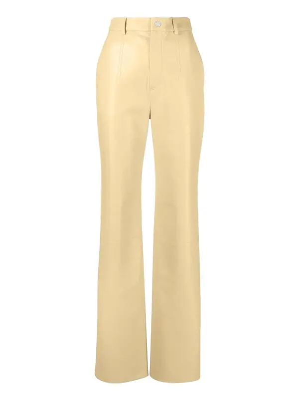 Nanushka High-waist Trousers - Neutrals