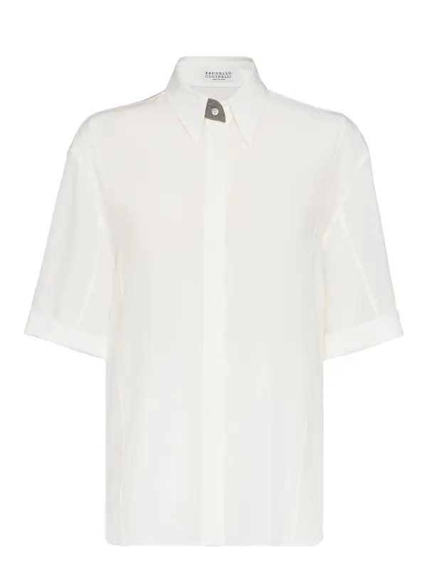 Brunello Cucinelli Buttonhole Shirt - White