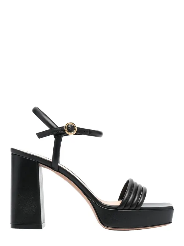 GIANVITO ROSSI Lena 70mm Platform Sandals - Black
