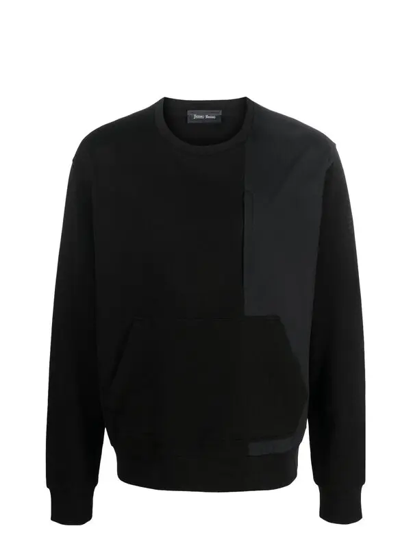 Herno Panelled-design Sweatshirt - Black