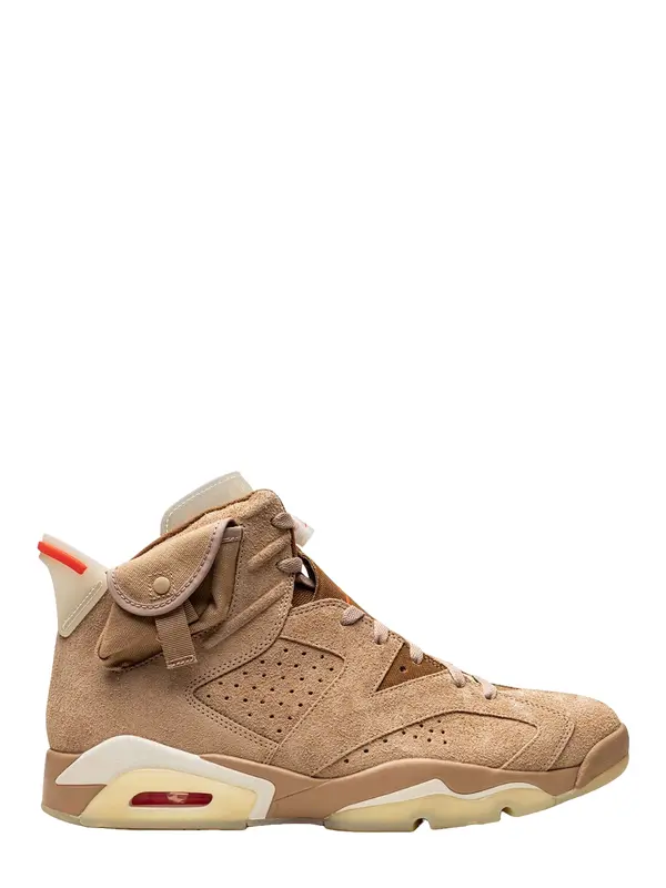 JORDAN X Travis Scott Air Retro Sp British Khaki Sneakers - Neutrals