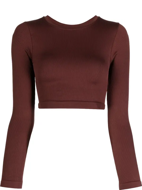 PRISM² Evoke Cropped Top - Brown
