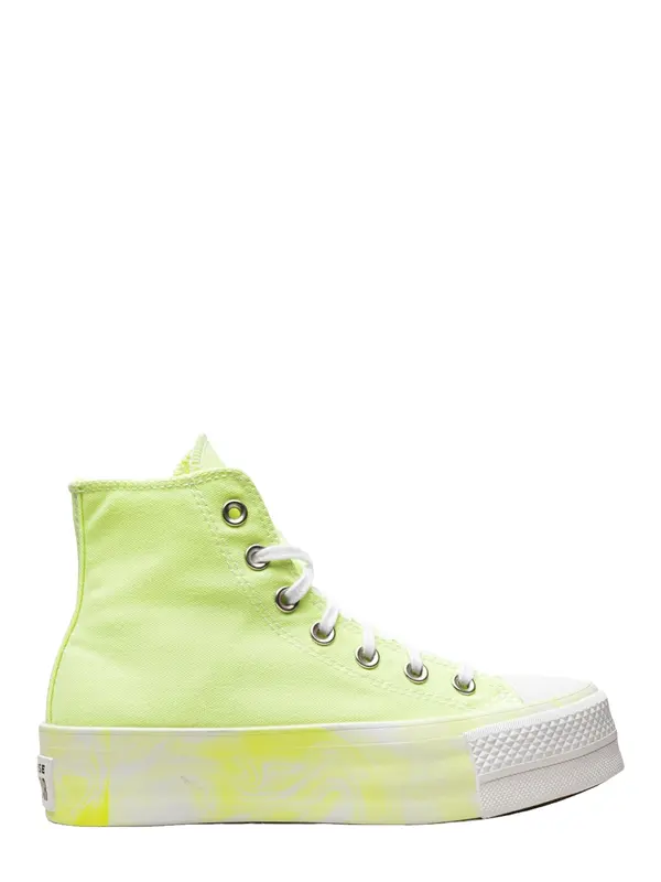 CONVERSE Chuck Taylor All Star Lift Hi Sneakers - Yellow