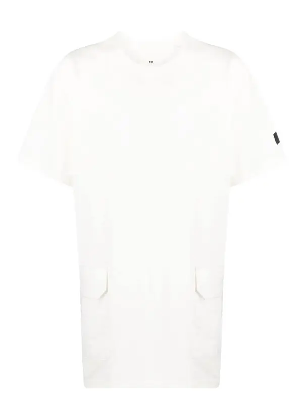 Y3 Logo-patch Short-sleeve T-shirt - White