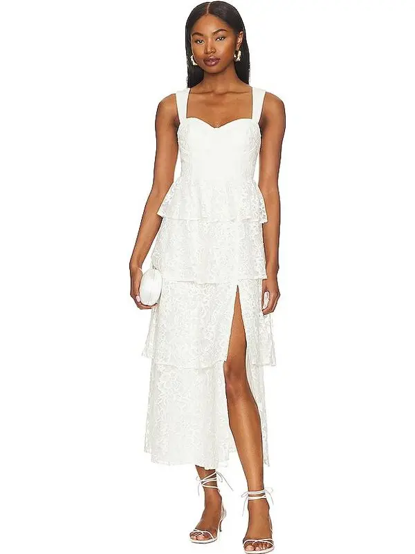 Yumi Kim Gabi Midi Dress - Hollywood Lace