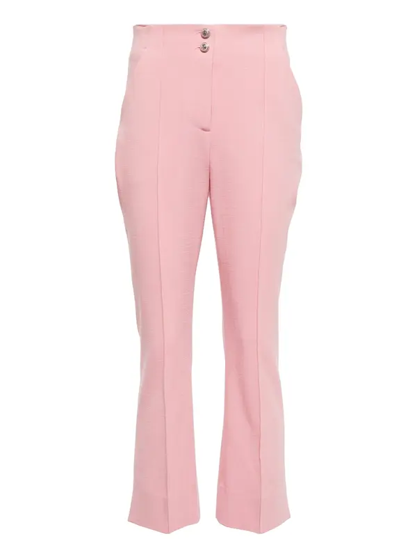 Veronica Beard Kean High-rise Trousers - Pink