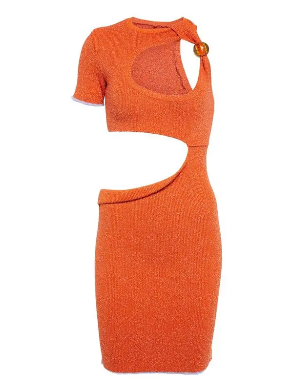Jacquemus La Robe Brilho Minidress - Orange