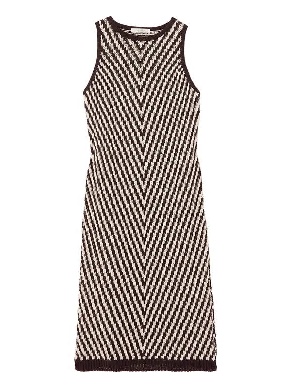 Max Mara Eiffel Striped Tunic - Brown
