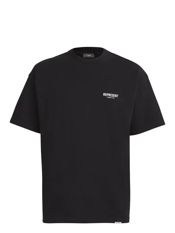 REPRESENT Owners Club T-shirt - Black