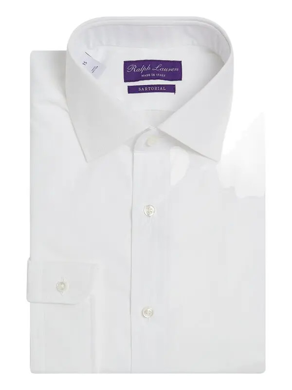 Ralph Lauren Purple Label Evening Shirt - White