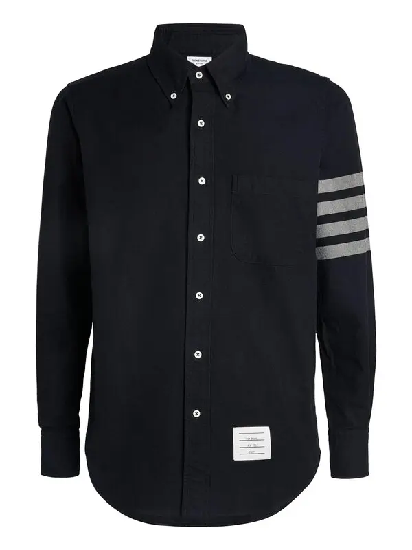 Thom Browne 4-bar Stripe Shirt - Navy