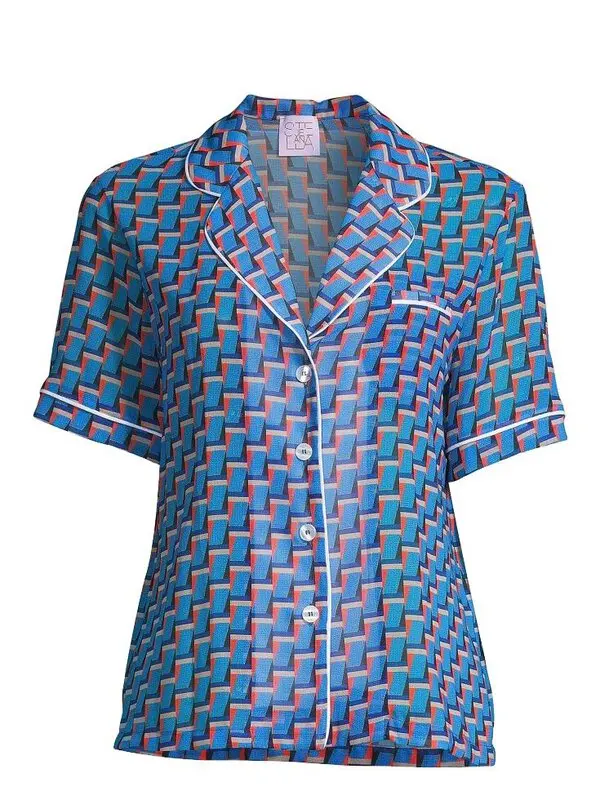 Stella Jean Printed Short-sleeve Shirt - Multi