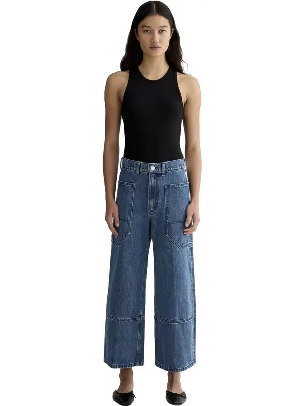Everlane Way-high® Gardener Cropped Jean - Diamond Stone