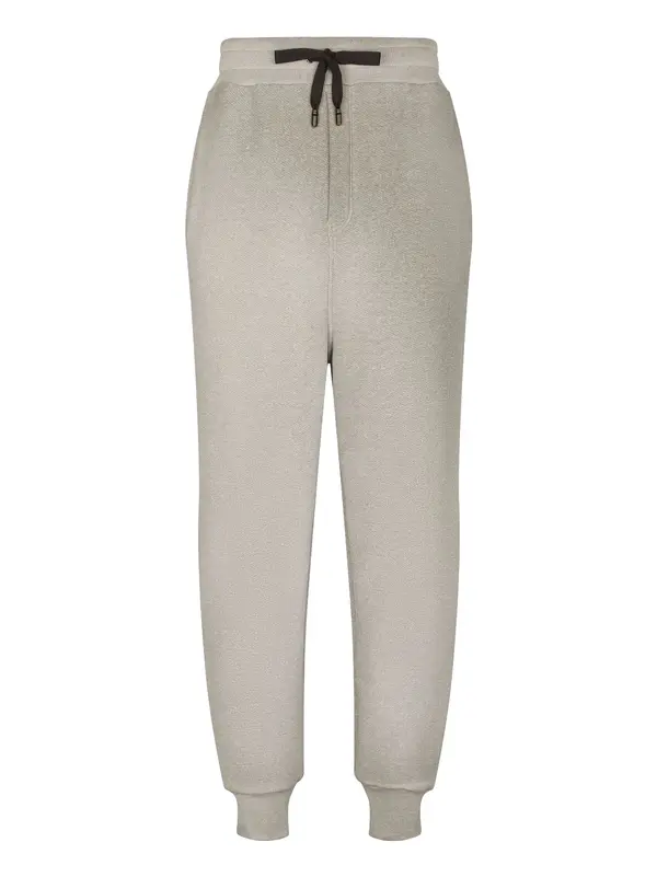 Dolce & Gabbana Crest-print Track Pants - Grey
