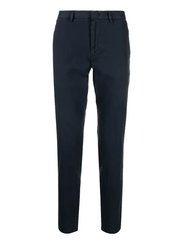 BOSS Straight Leg Trousers - Blue