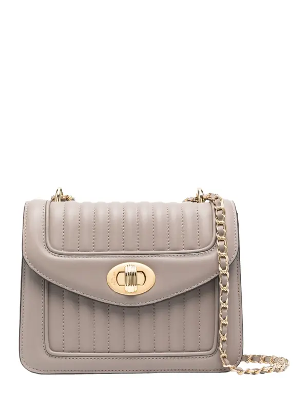 DELAGE Mini Ginette Shoulder Bag - Brown