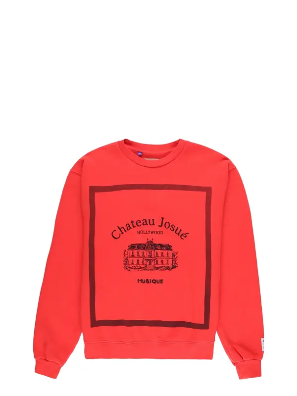 GALLERY DEPT. Musique Crewneck Sweatshirt - Red
