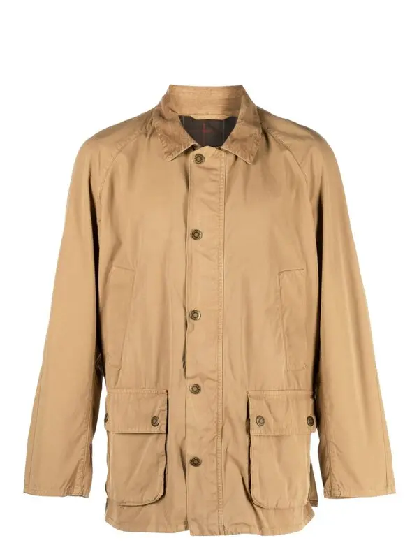 Barbour Button-up Shirt Jacket - Brown