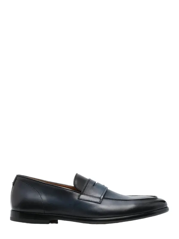 DOUCAL'S Calf-leather Loafers - Black