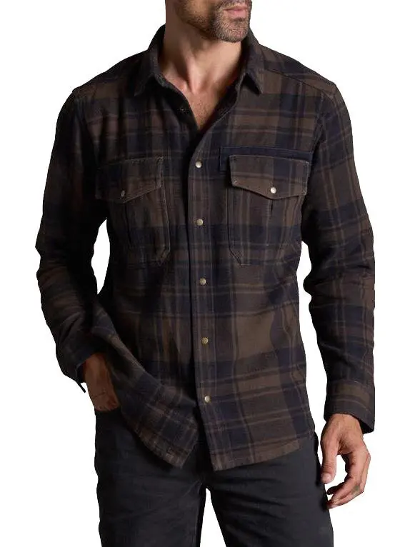 ROAN Axel Flannel Shirt Jacket - Hickory Plaid