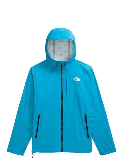 The North Face Alta Vista Water Repellent Packable Hooded Jacket - Meridian Blue