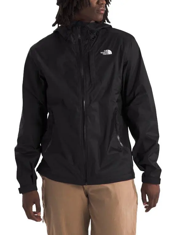 The North Face Alta Vista Water Repellent Packable Hooded Jacket - Tnf Black