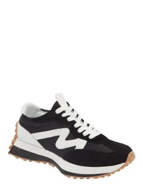Steve Madden Campo Sneaker - Black/whte