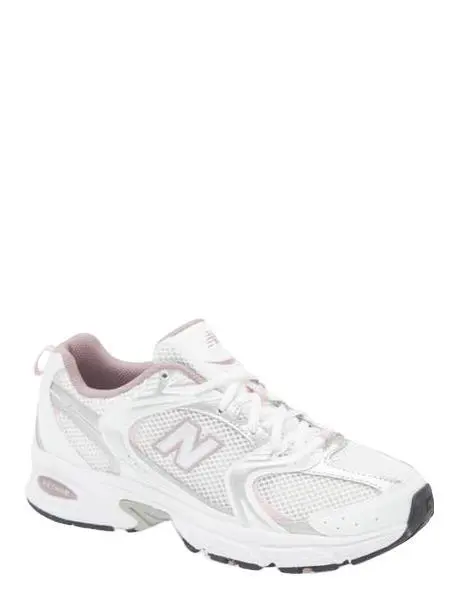 NEW BALANCE 530 Sneaker - White/ Silver Metallic
