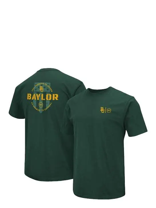 COLOSSEUM Baylor Bears Oht Military Appreciation T-shirt - Green