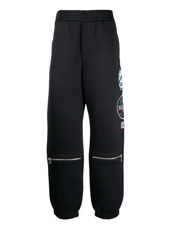 OAMC X Nasa Multi-patch Track Pants - Black