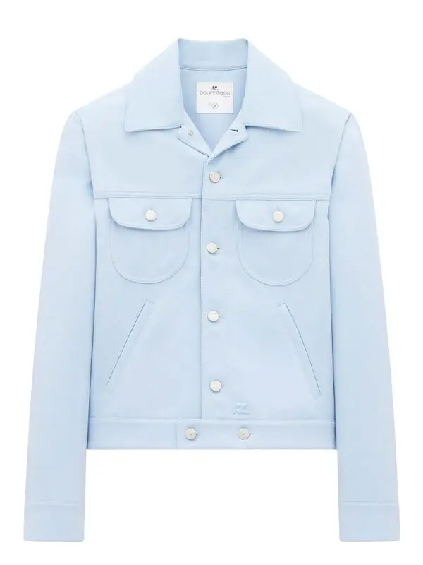 COURREGES Button-up Jacket - Blue