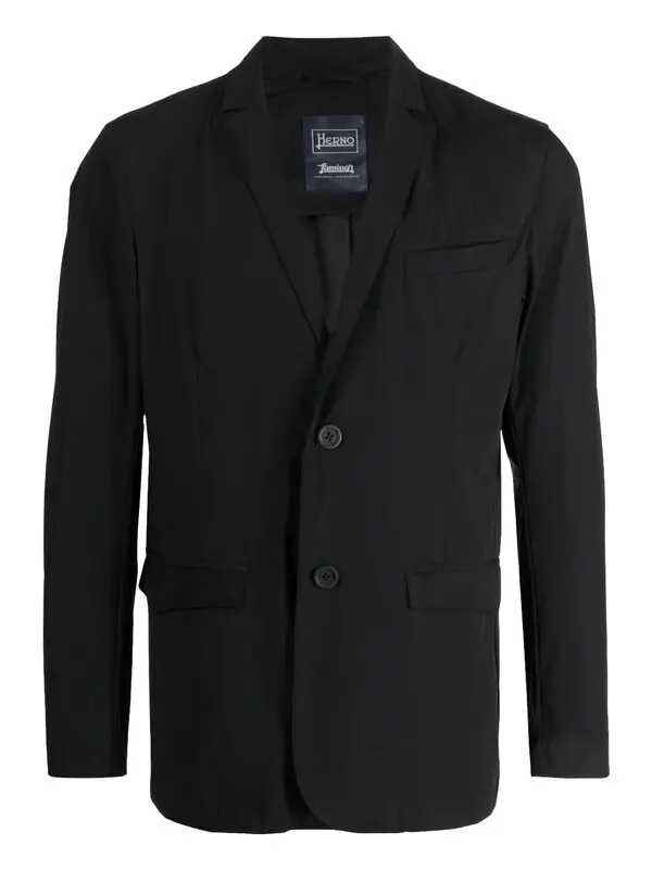 Herno Single-breasted Blazer - Black