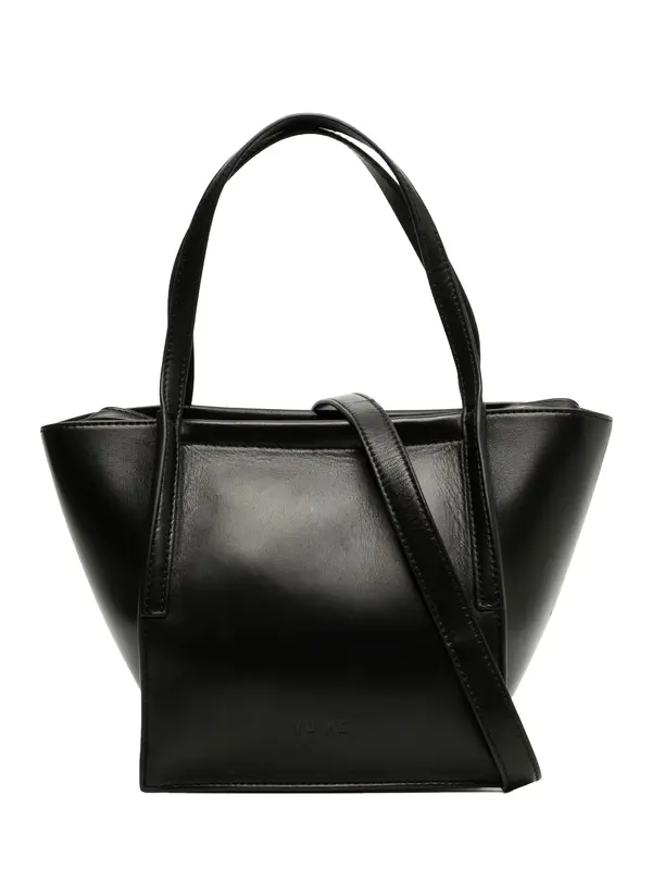 YU MEI Mini Milly Nappa Leather Tote Bag - Black
