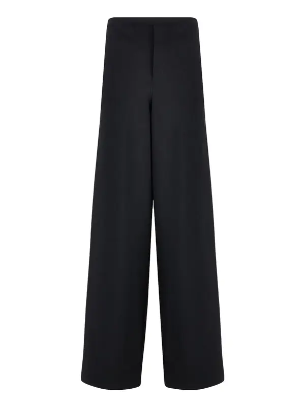 FERRAGAMO Three-pocket Straight Trousers - Black