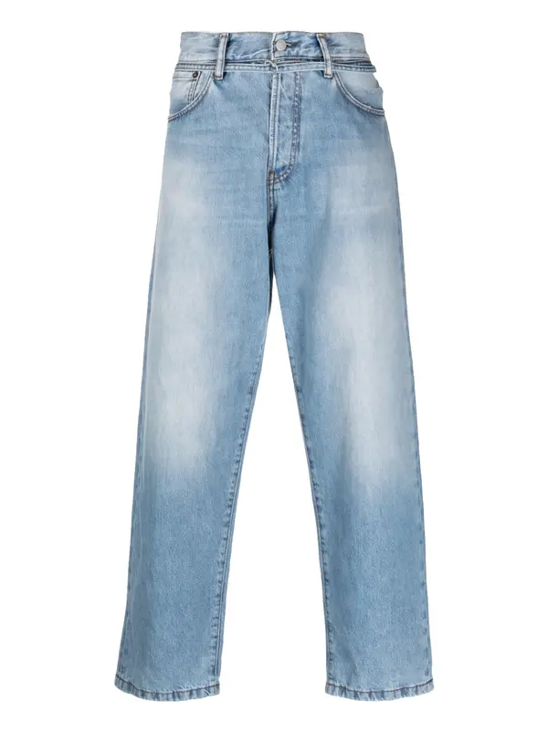 Acne Studios Straight-leg Cotton Jeans - Blue